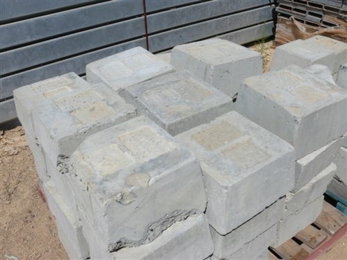 Concrete Sign/fence holders | J&P Group